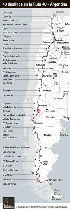 40 Destinos Imperdibles! – Ruta40 Motorhome
